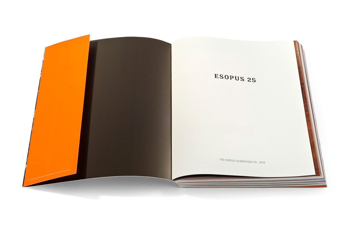 ESOPUS Magazine : Esopus #25